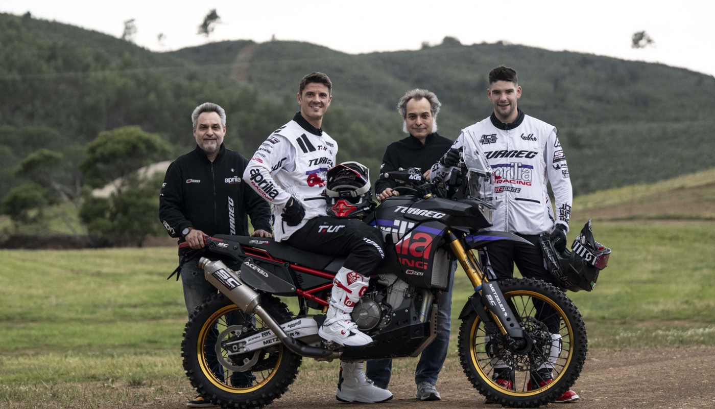 ΞΕΚΙΝΑ Η ΣΕΖΟΝ 2024 APRILIA TUAREG RACING | Papalexandrakis.com